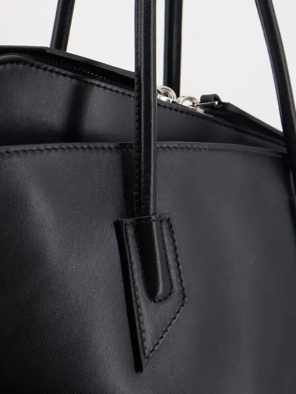 Attico La Passeggiata Medium Leather Shoulder Bag