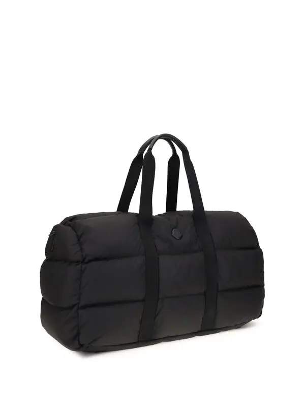 Moncler Caradoc Quilted Duffle Travel Bag - Black