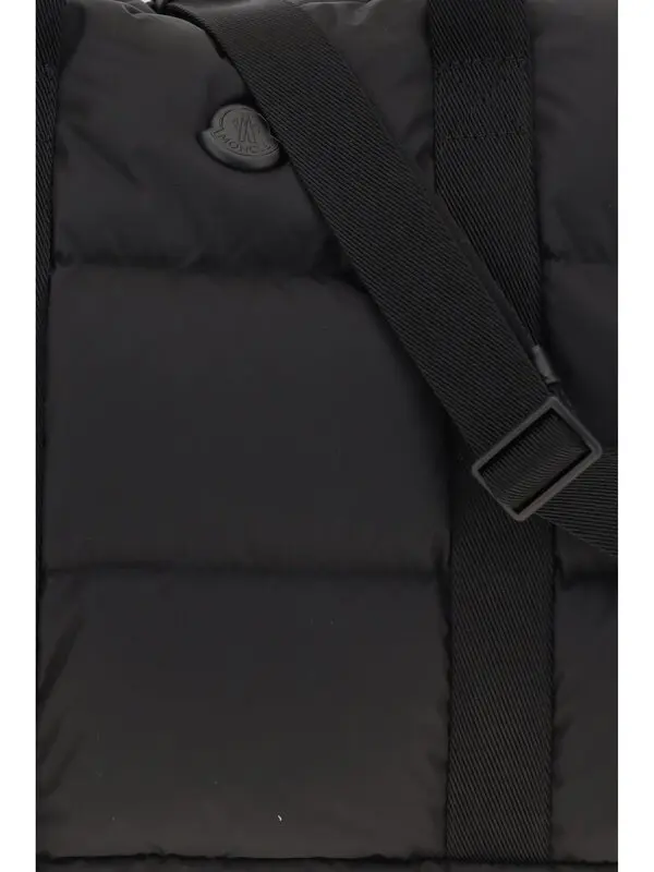 Moncler Caradoc Quilted Duffle Travel Bag - Black