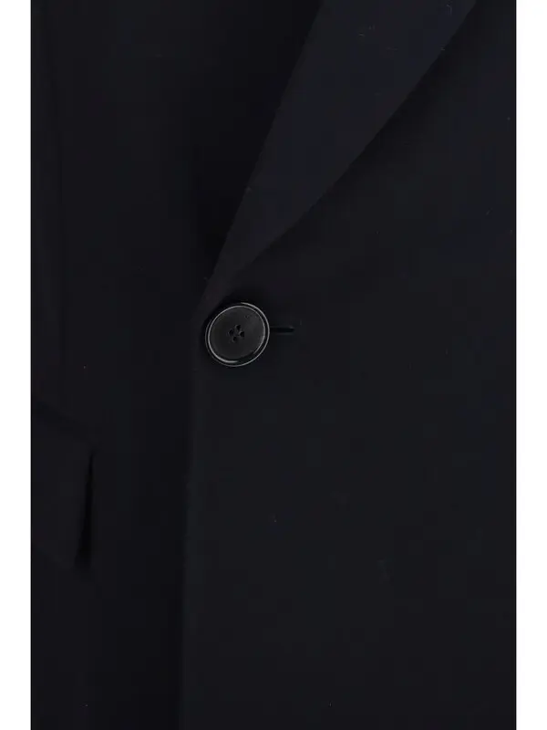 Loewe Wool Blend Double-breasted Jacket - Blue