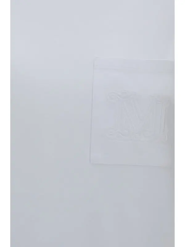 Max Mara Papaia Monogram Pocket T-shirt - White