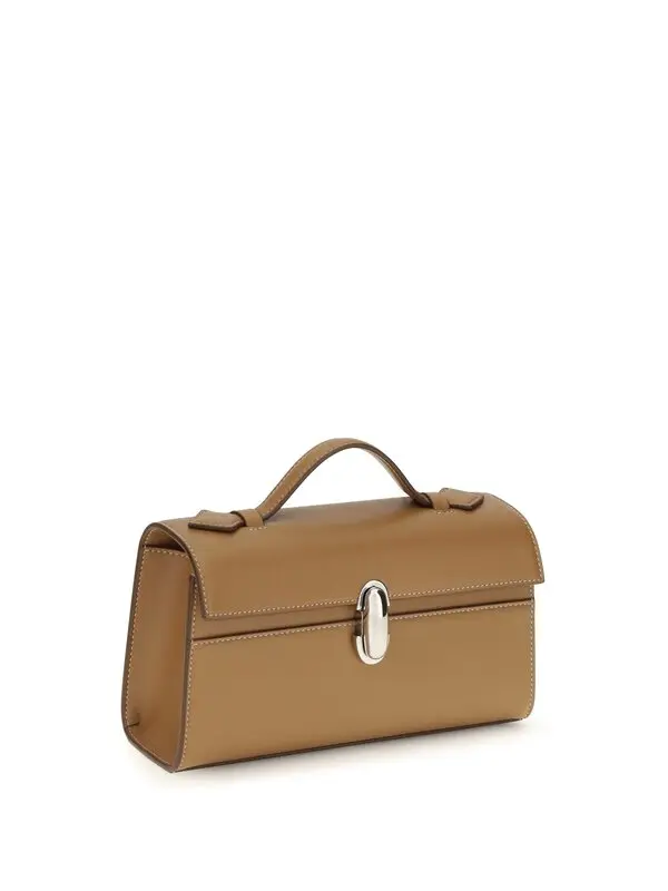 Savette Symmetry Pochette With Top Handle - Brown