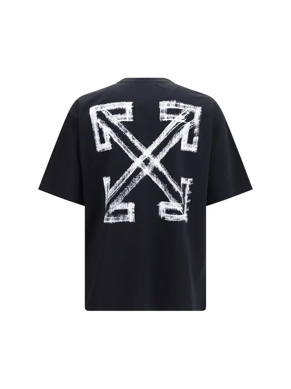 Off-White Motion Arrow Skate T-shirt - Black