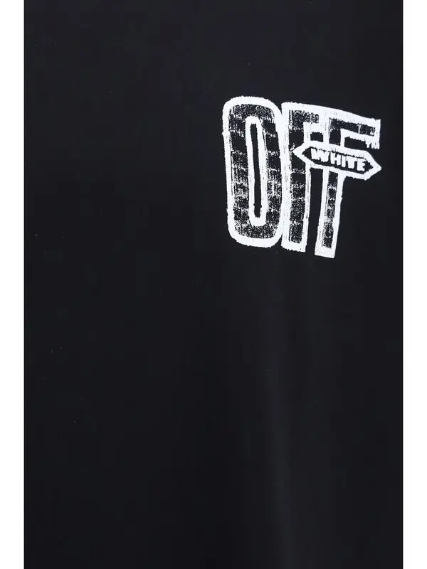 Off-White Motion Arrow Skate T-shirt - Black