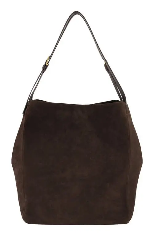 Vince Josie Large Suede Tote
