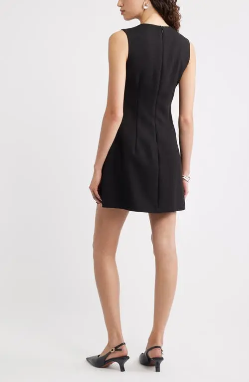 Chelsea28 Sleeveless Button-front Mini Dress