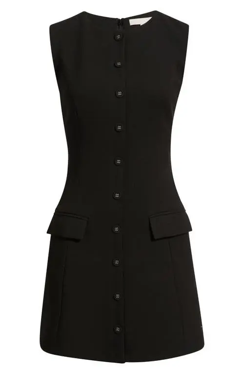 Chelsea28 Sleeveless Button-front Mini Dress