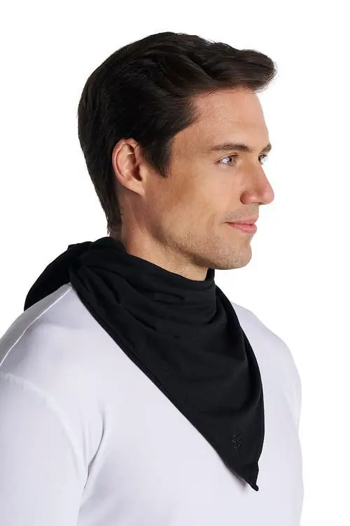 Coolibar Sanibel Everyday Beach Bandana - Black