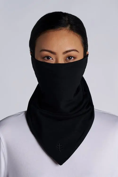 Coolibar Sanibel Everyday Beach Bandana - Black