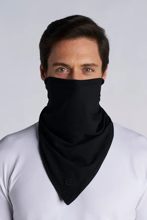 Coolibar Sanibel Everyday Beach Bandana - Black