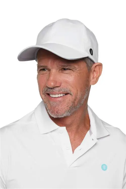 Coolibar Ultimate Sport Cap Upf 50 - White
