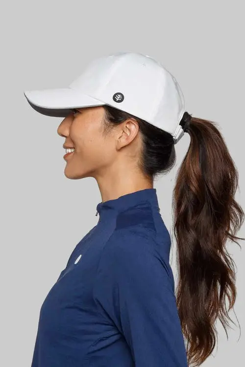 Coolibar Ultimate Sport Cap Upf 50 - White