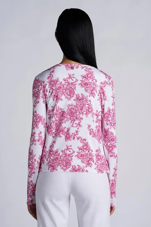 Coolibar Vrae Fashion Wrap - Fuchsia Pink