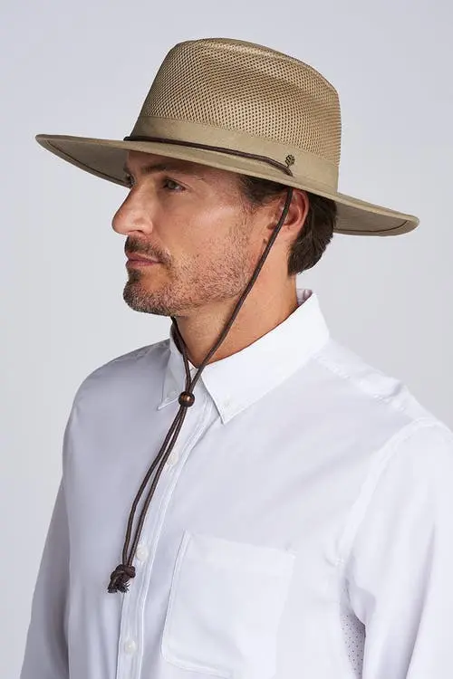 Coolibar Walkabout Vented Waxed Canvas Sun Hat
