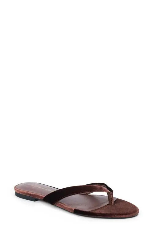 Matisse Jack Flip Flop - Chocolate