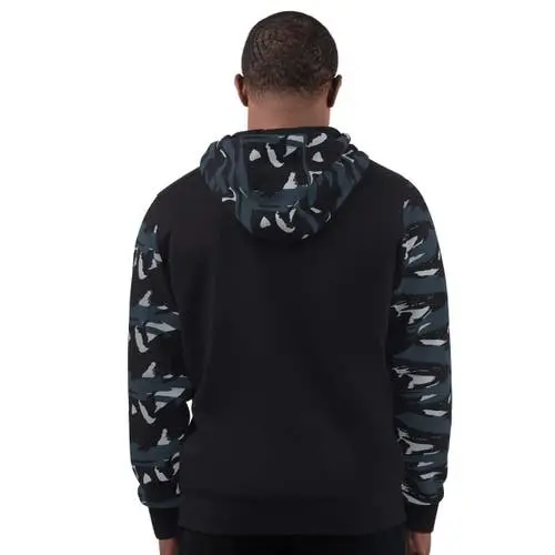 STARTER New Orleans Saints Gridiron Full-zip Hoodie - Black