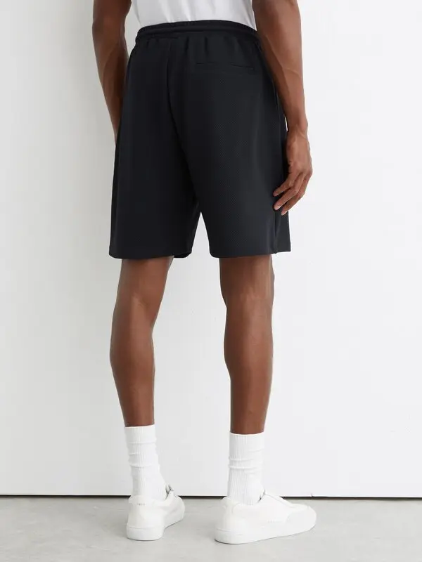 REISS Tavolla Textured Drawstring Shorts