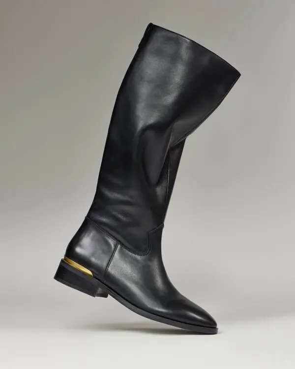 Vince Camuto Bercla Narrow Calf Knee High Riding Boot