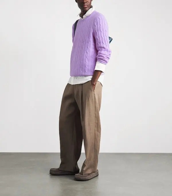 Polo Ralph Lauren Cashmere Cable-knit Sweater