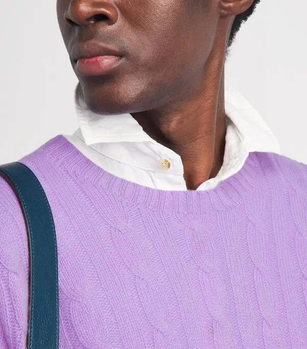 Polo Ralph Lauren Cashmere Cable-knit Sweater