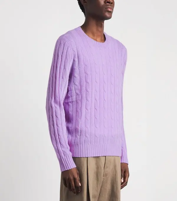 Polo Ralph Lauren Cashmere Cable-knit Sweater