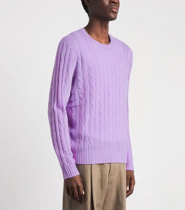 Polo Ralph Lauren Cashmere Cable-knit Sweater
