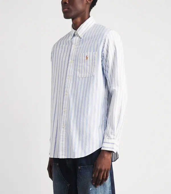 Polo Ralph Lauren Stripe Patchwork Oxford Shirt