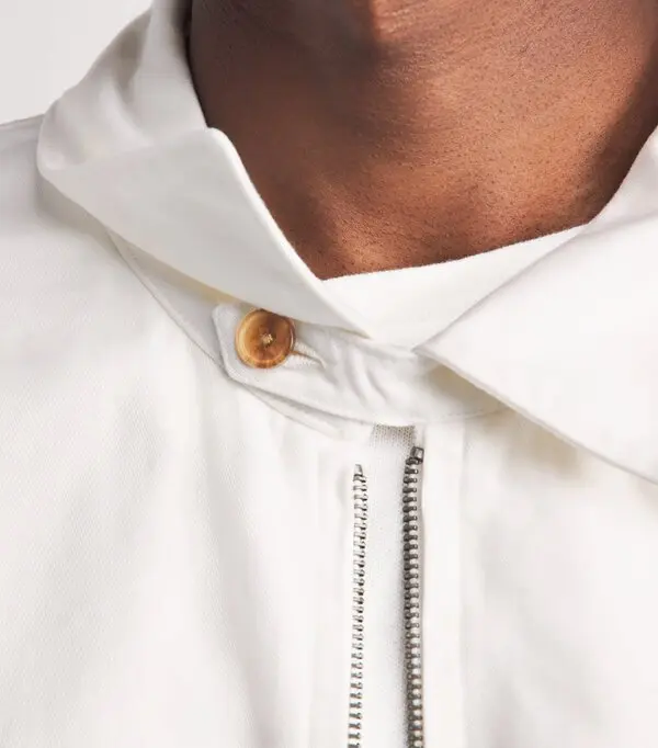 Polo Ralph Lauren Embroidered Polo Bear Bomber Jacket - White