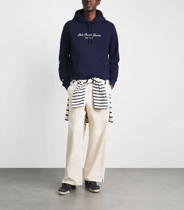 Polo Ralph Lauren Embroidered Logo Hoodie