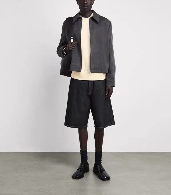 Stone Island Cotton Compass Logo Sweatshirt