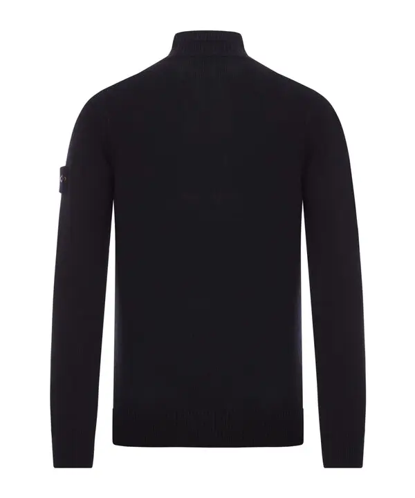 Stone Island High Neck Knitted Jumper