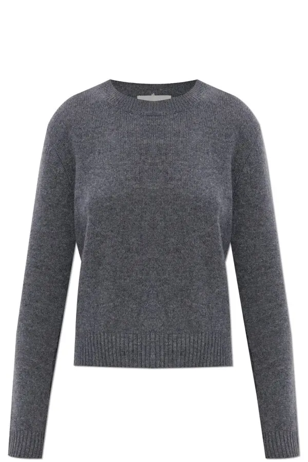 LISA YANG Mable Ribbed Knitted Sweater - Black