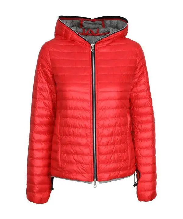 Duvetica Quilted Hooded Down Jacket