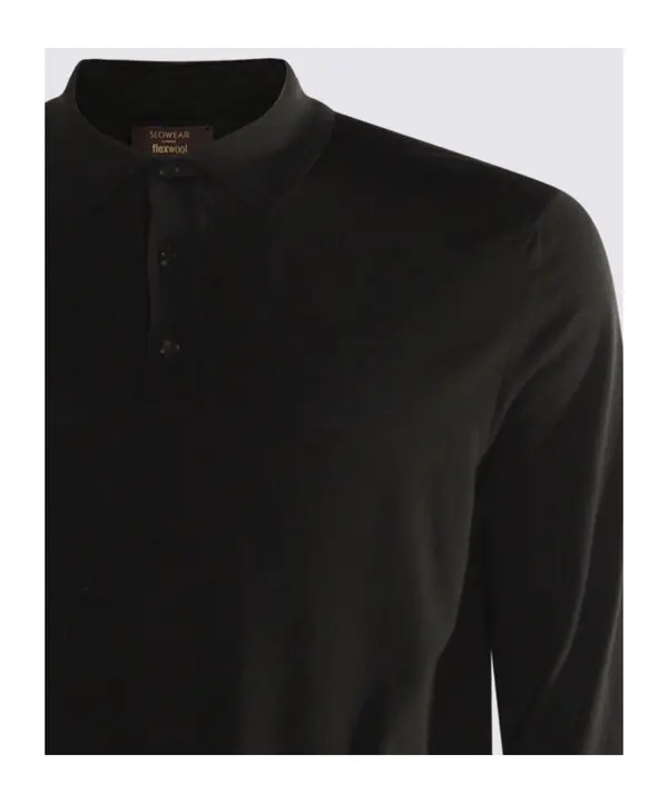 ZANONE Long-sleeve Polo Sweater