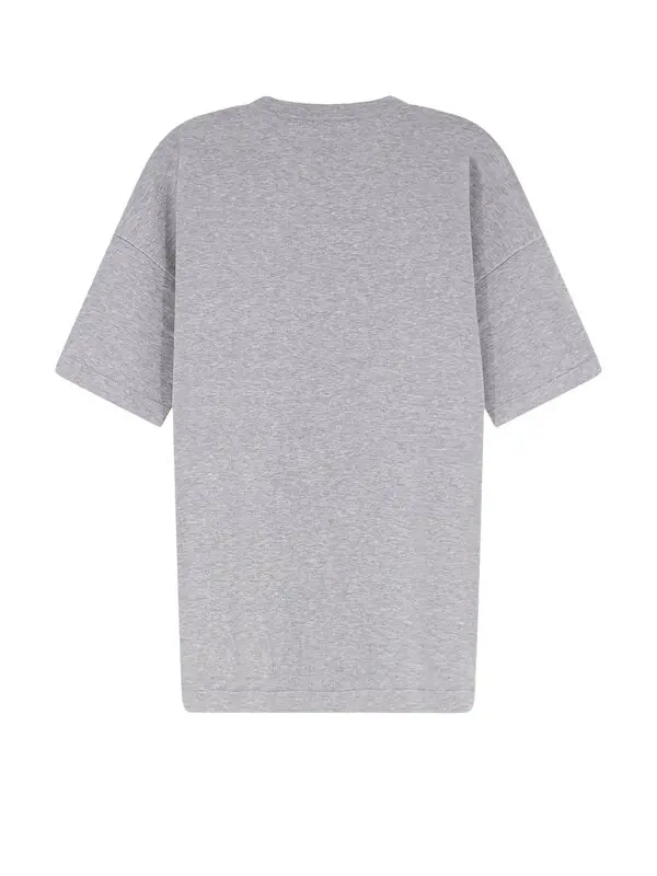 Dior Logo Embroidered T-shirt