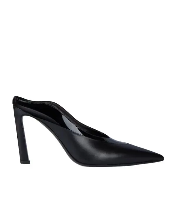 Givenchy Spiky Heeled Mules In Leather