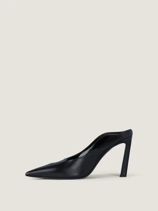 Givenchy Spiky Heeled Mules In Leather
