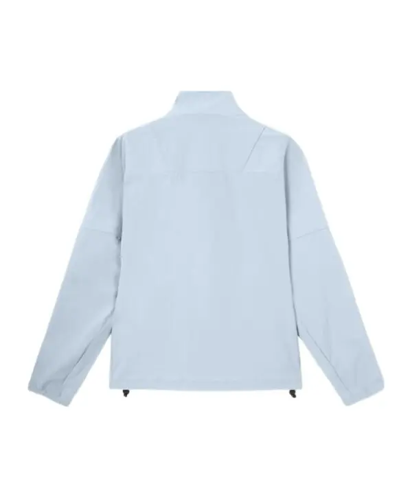 Stone Island Oversized-fit Zipper-up Overshirt With Raglan Sleeves
