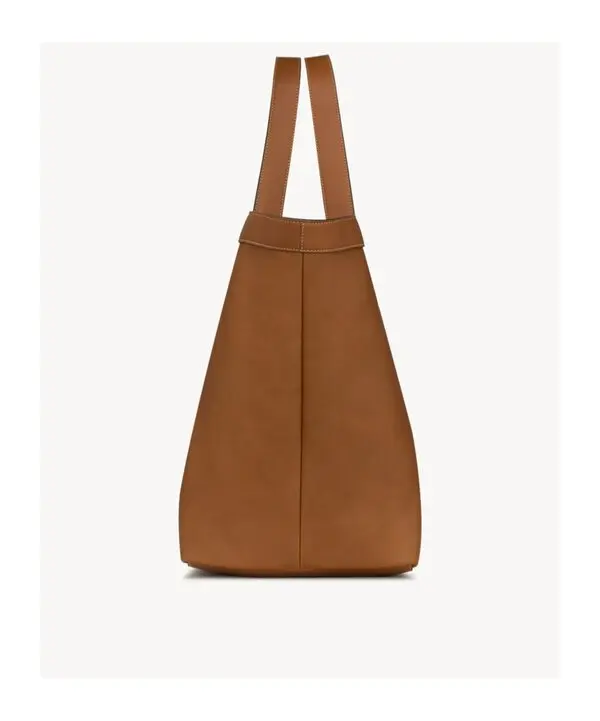 Saint Laurent Y Tote In Leather - Brown