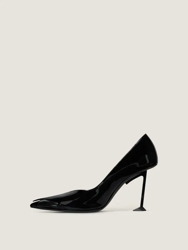 Givenchy Boudoir Fold Pumps In Patent Leather