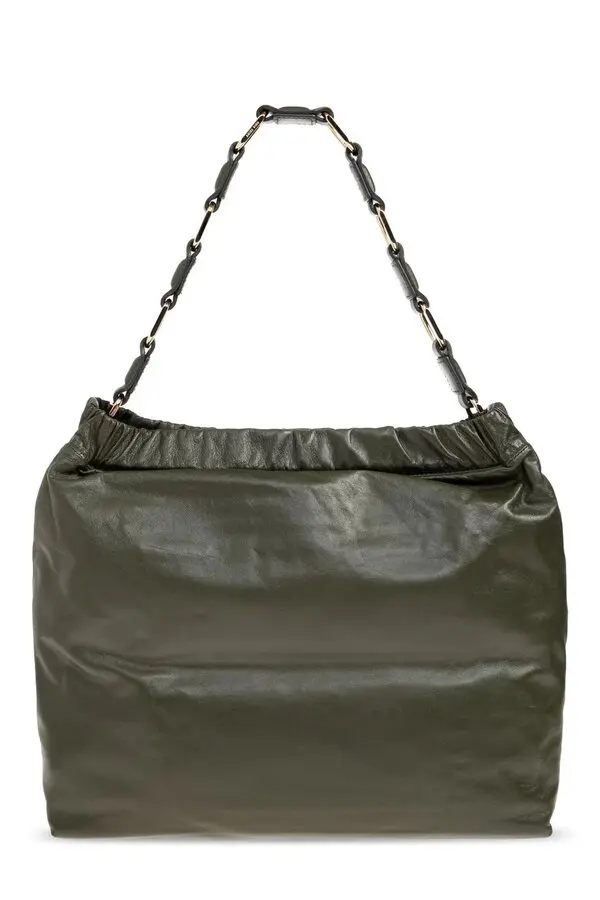 ANINE BING Kate Chain Linked Shoulder Bag