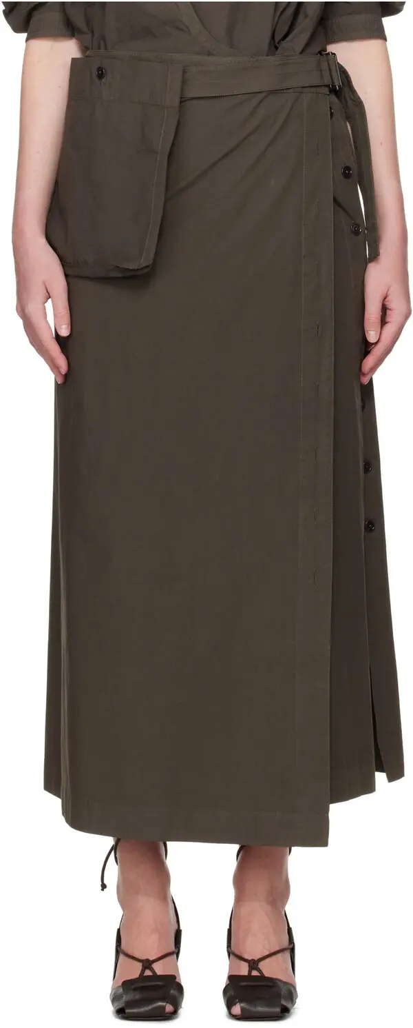 LEMAIRE Buttoned Skirt
