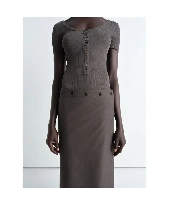 LEMAIRE Buttoned Skirt