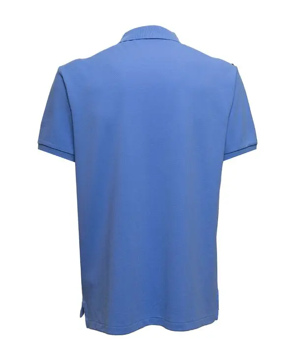 Polo Ralph Lauren Logo Short-sleeved Polo Shirt - Blue