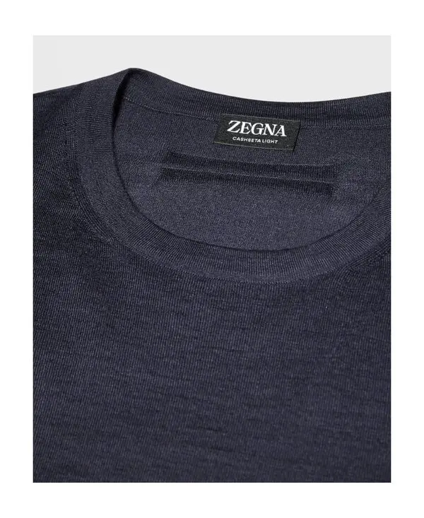 Zegna Crew Neck Cashmere Jumper