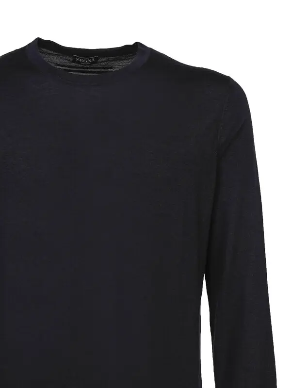 Zegna Crew Neck Cashmere Jumper