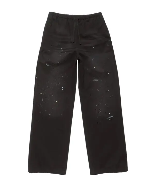 Acne Studios Washed Trousers - Black