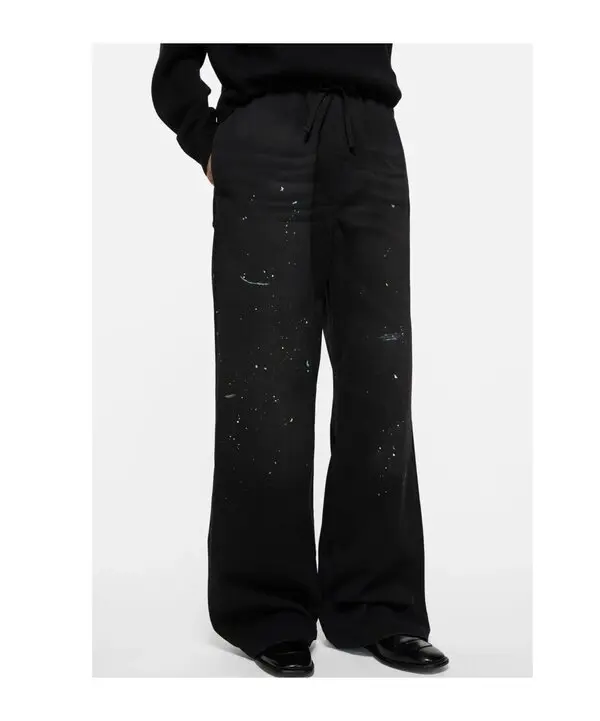 Acne Studios Washed Trousers - Black