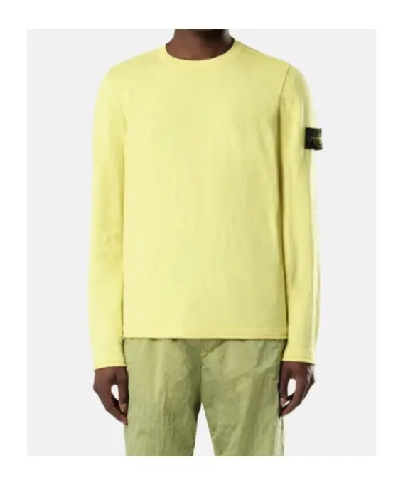 Stone Island Logo Patch Crewneck Sweater
