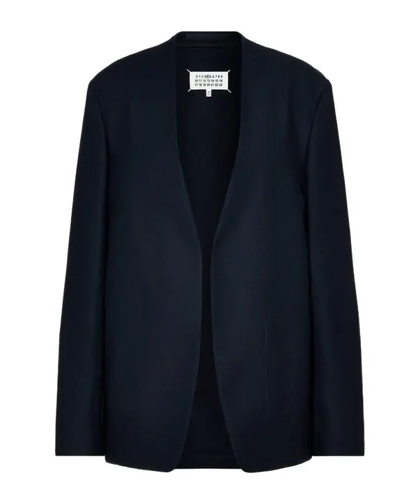 MAISON MARGIELA Minimal Jacket - Navy Blue